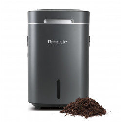 REENCLE elektrický kompostér - 14 litry - stříbro